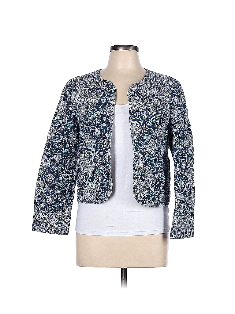 Appleseeds 100% Cotton Multi Color Blue Jacket Size 10 - 79% off | thredUP