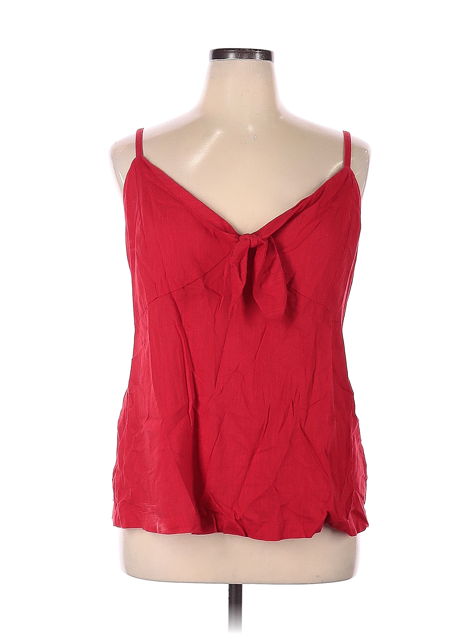 Old Navy Solid Red Sleeveless Blouse Size XL - 51% off | thredUP