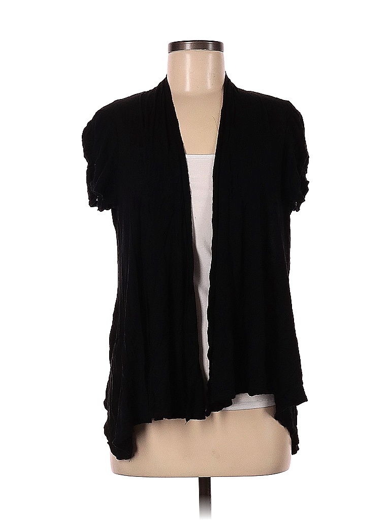 AB Studio Solid Black Cardigan Size M - 37% off | ThredUp