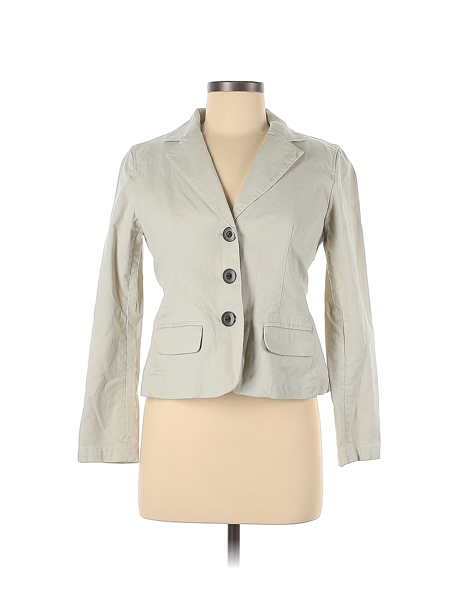 Talbots Solid Tan Blazer Size 6 - 93% off | thredUP
