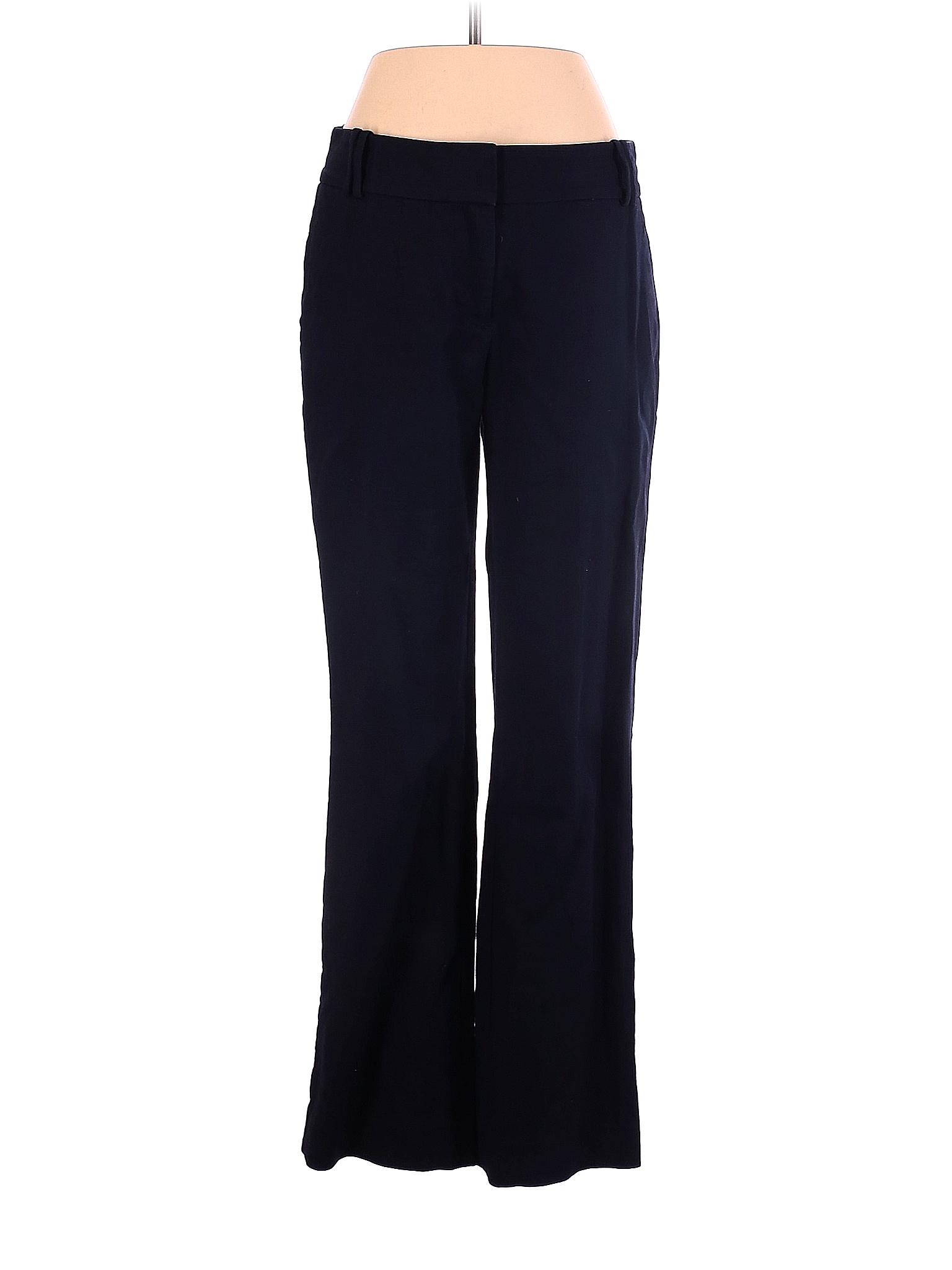J.Crew 100% Cotton Solid Navy Blue Dress Pants Size 4 - 94% off | thredUP