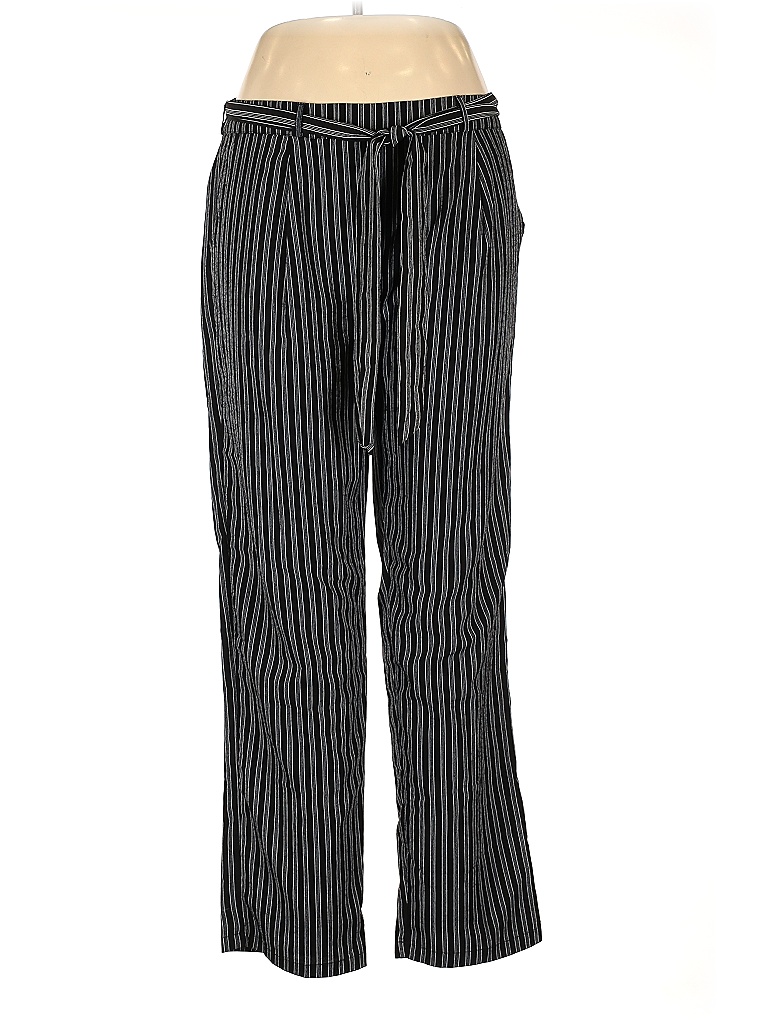 Assorted Brands Stripes Black Casual Pants Size 1X (Plus) - 62% off ...