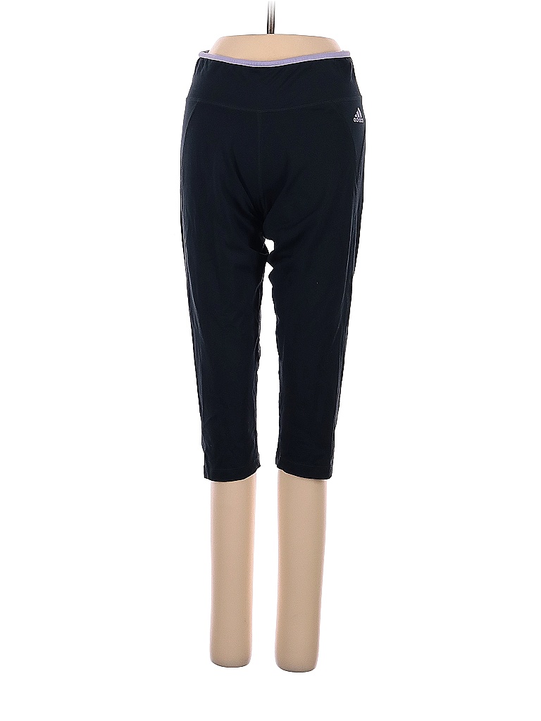 Adidas Solid Blue Black Active Pants Size S - 88% off | ThredUp