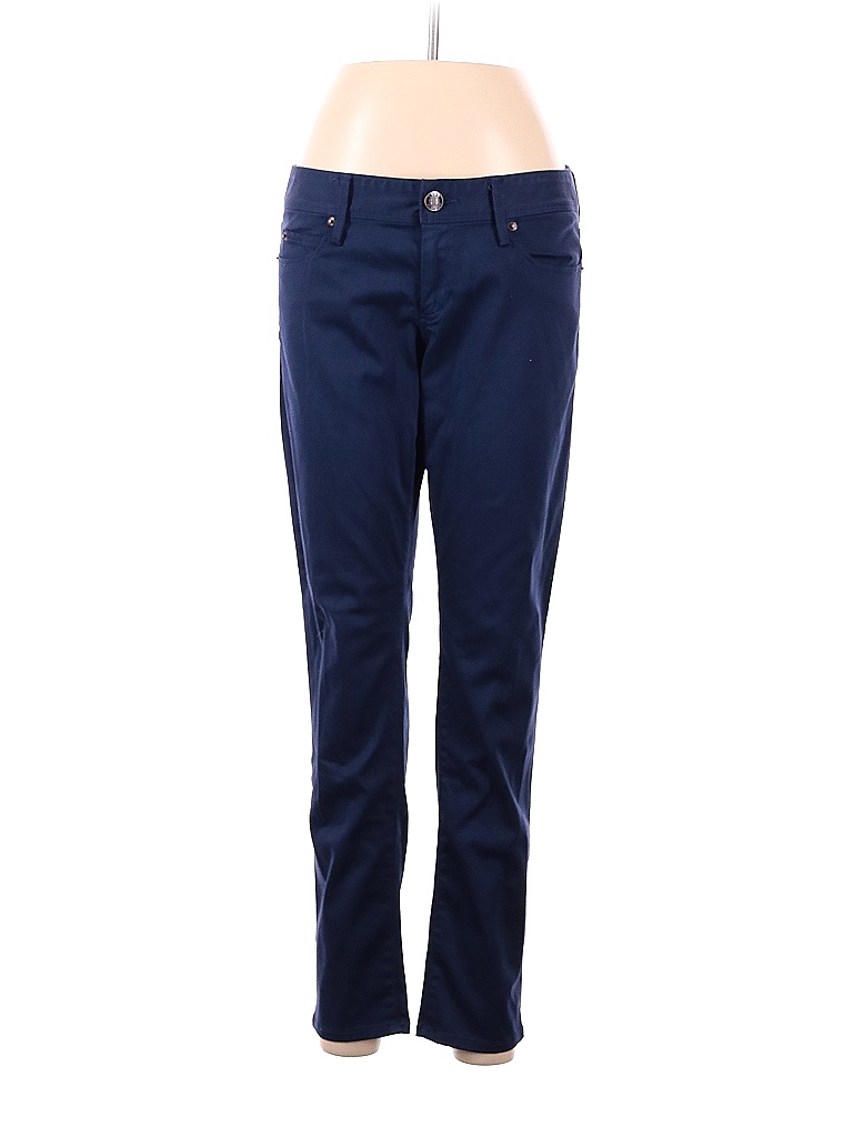 Lilly Pulitzer Solid Blue Jeans Size 8 - 72% off | thredUP