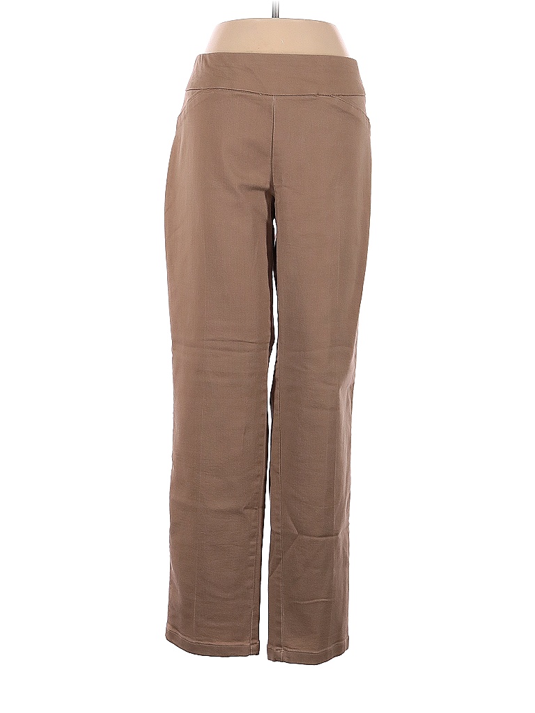 Croft And Barrow Solid Colored Tan Casual Pants Size S 76 Off Thredup