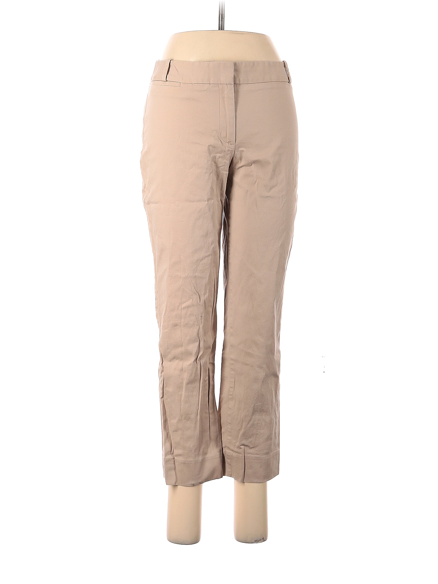 Talbots Outlet Solid Colored Tan Dress Pants Size 6 - 83% off | thredUP