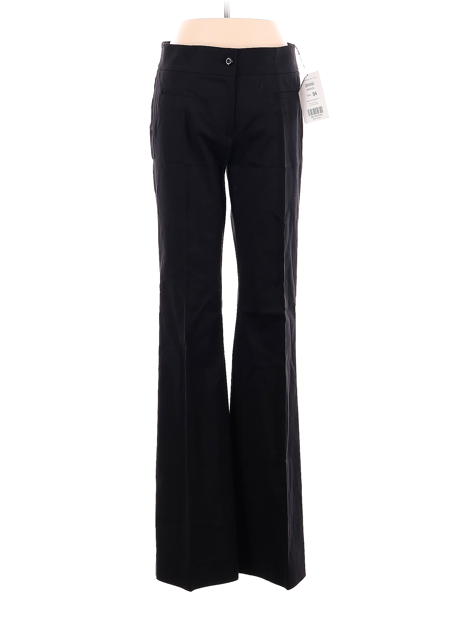 Etcetera Solid Black Dress Pants Size 4 - 88% off | ThredUp