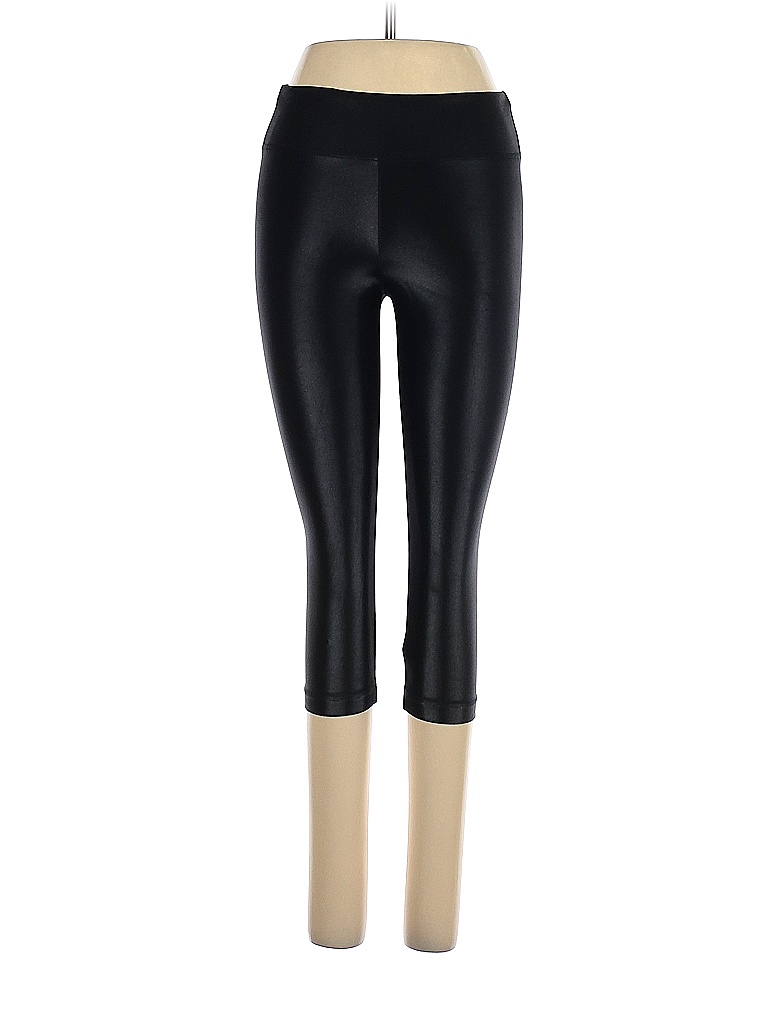 Koral Solid Black Leggings Size S - 90% off | thredUP