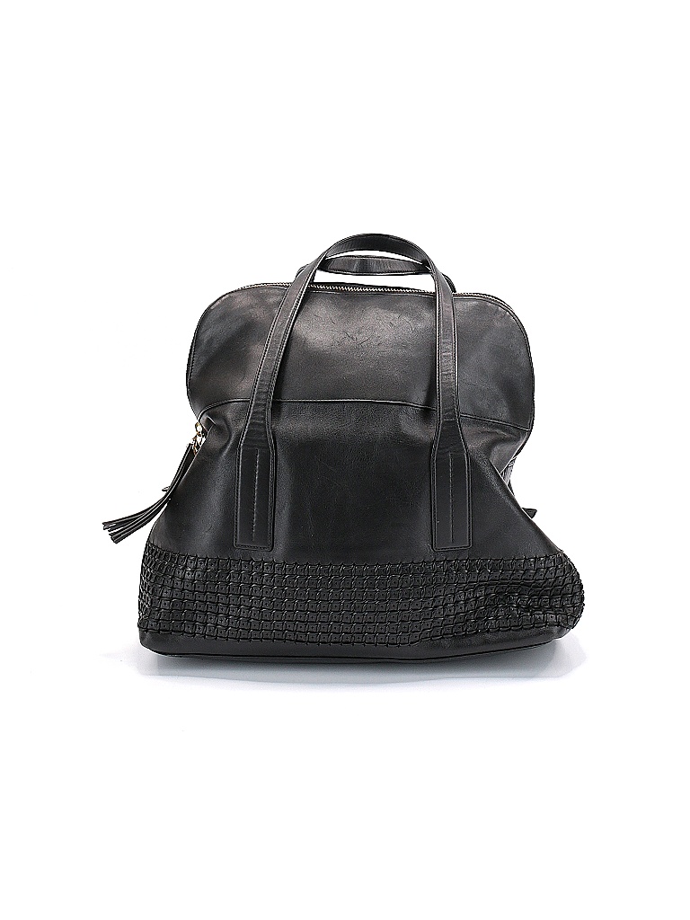 Henri Bendel 100% Leather Black Leather Shoulder Bag One Size - 77% off ...