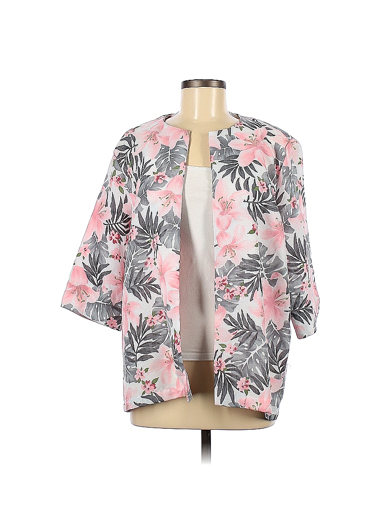 BonWorth 100% Polyester Pink Cardigan Size M - 65% off | thredUP