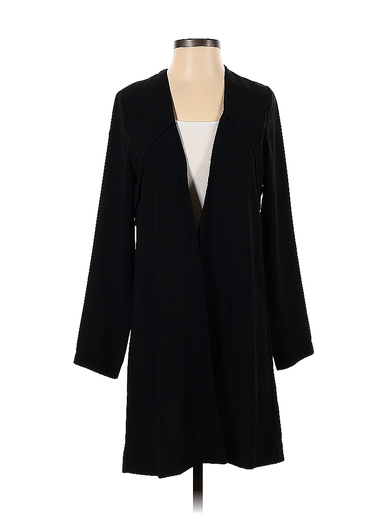 June & Hudson 100% Polyester Solid Black Cardigan Size XS - 73% off ...