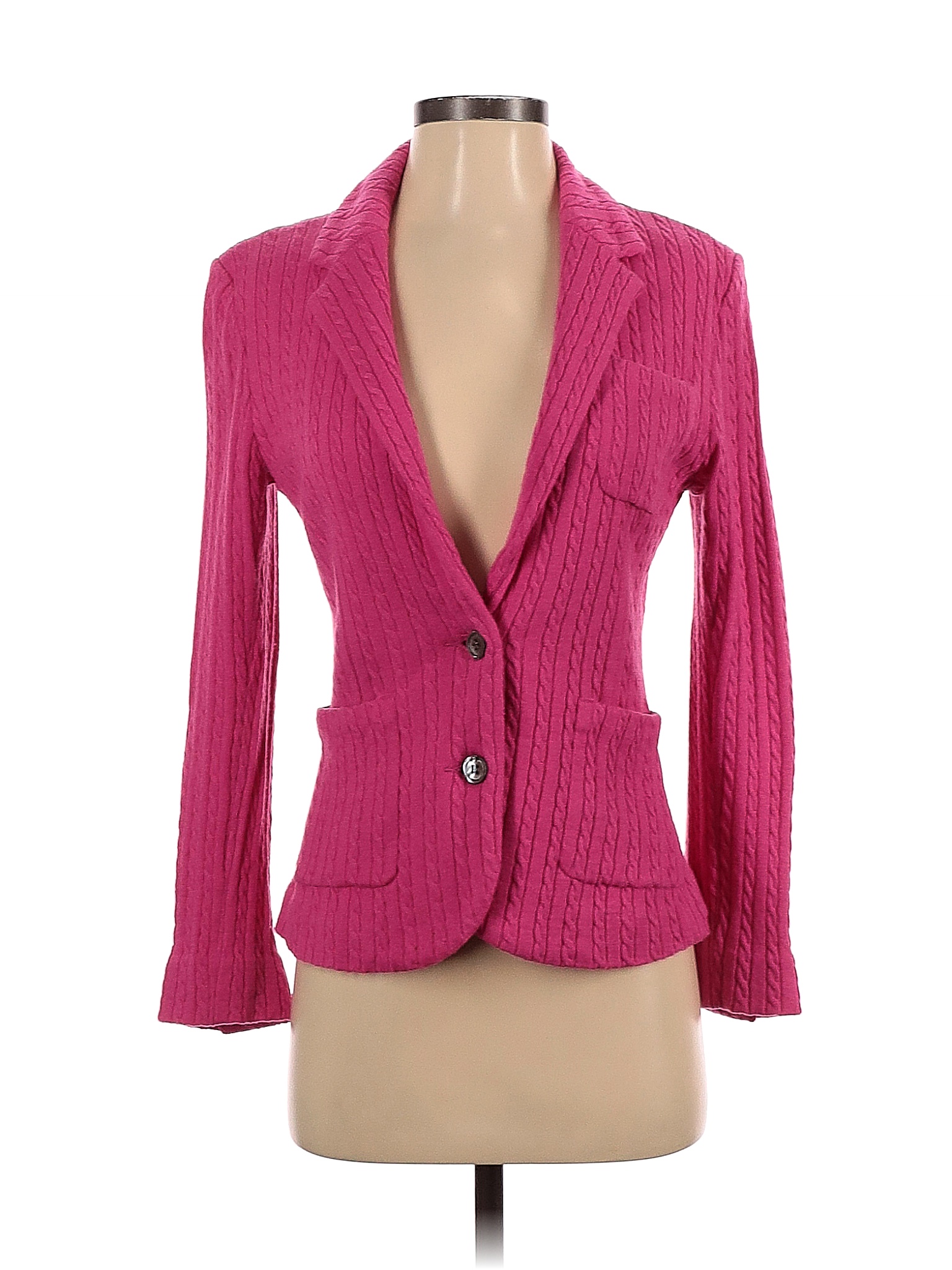 Boston Proper Colored Pink Wool Cardigan Size 4 79 Off Thredup
