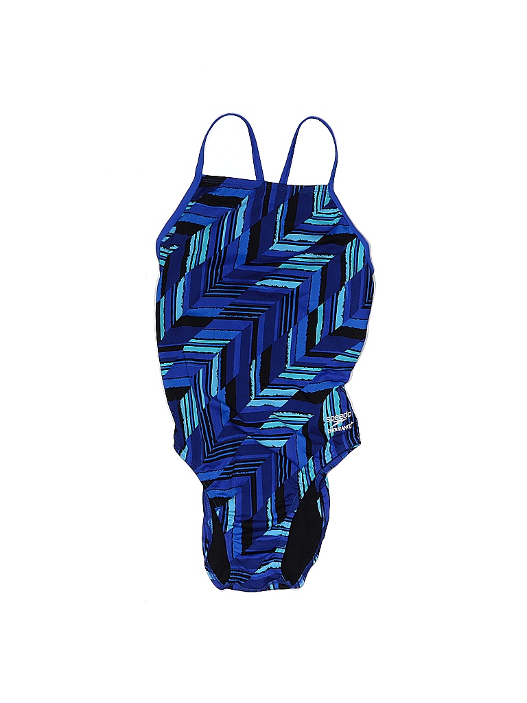 Speedo Blue One Piece Swimsuit Size 30 (Plus) - 49% off | ThredUp