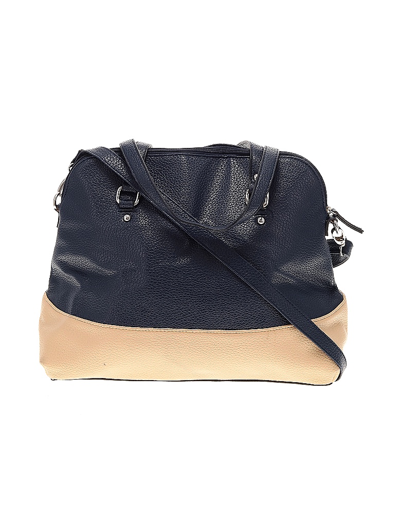 Cato Solid Blue Satchel One Size - 60% off | thredUP