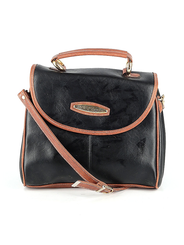 Kim Rogers Solid Black Satchel One Size - 62% off | thredUP