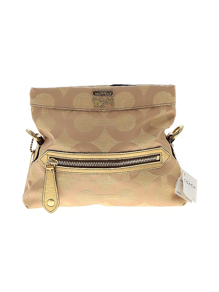 Coach Tan Gold Satchel One Size - 76% off | thredUP