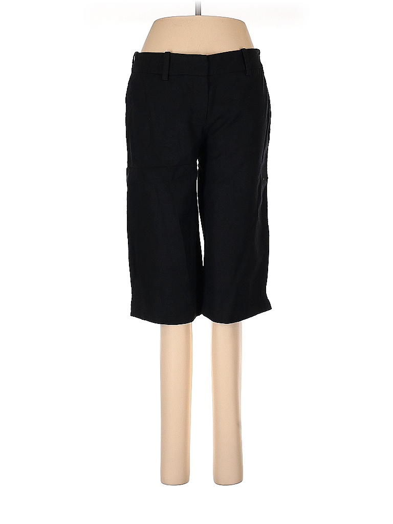 Cache Solid Black Linen Pants Size 6 - 87% off | thredUP
