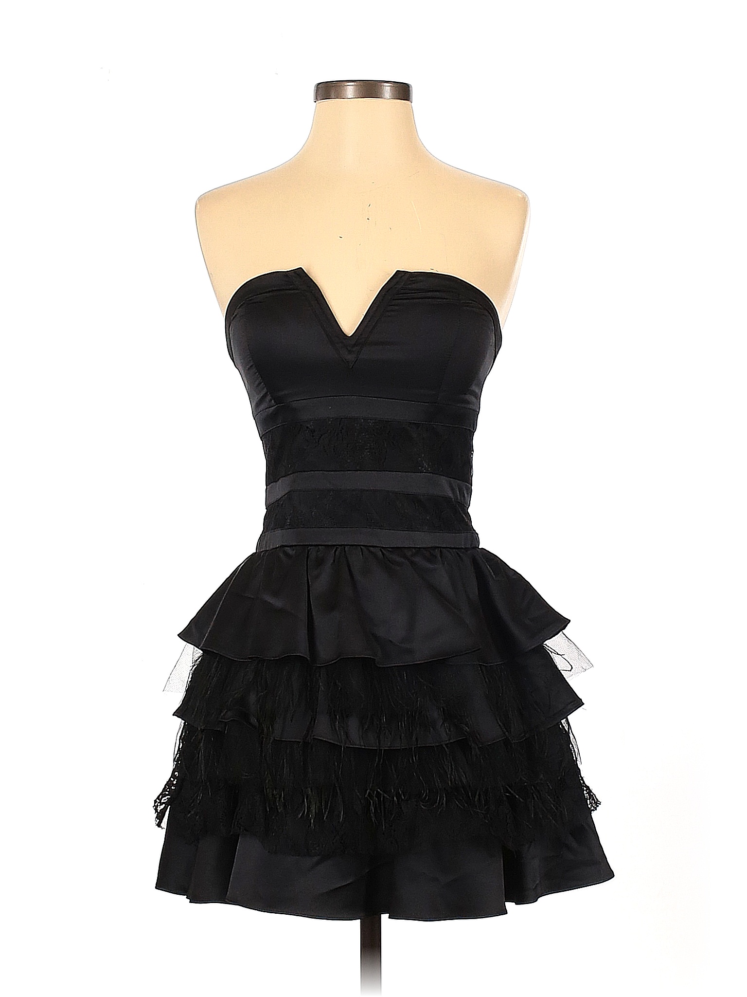 Bebe Solid Black Cocktail Dress Size S - 76% off | thredUP