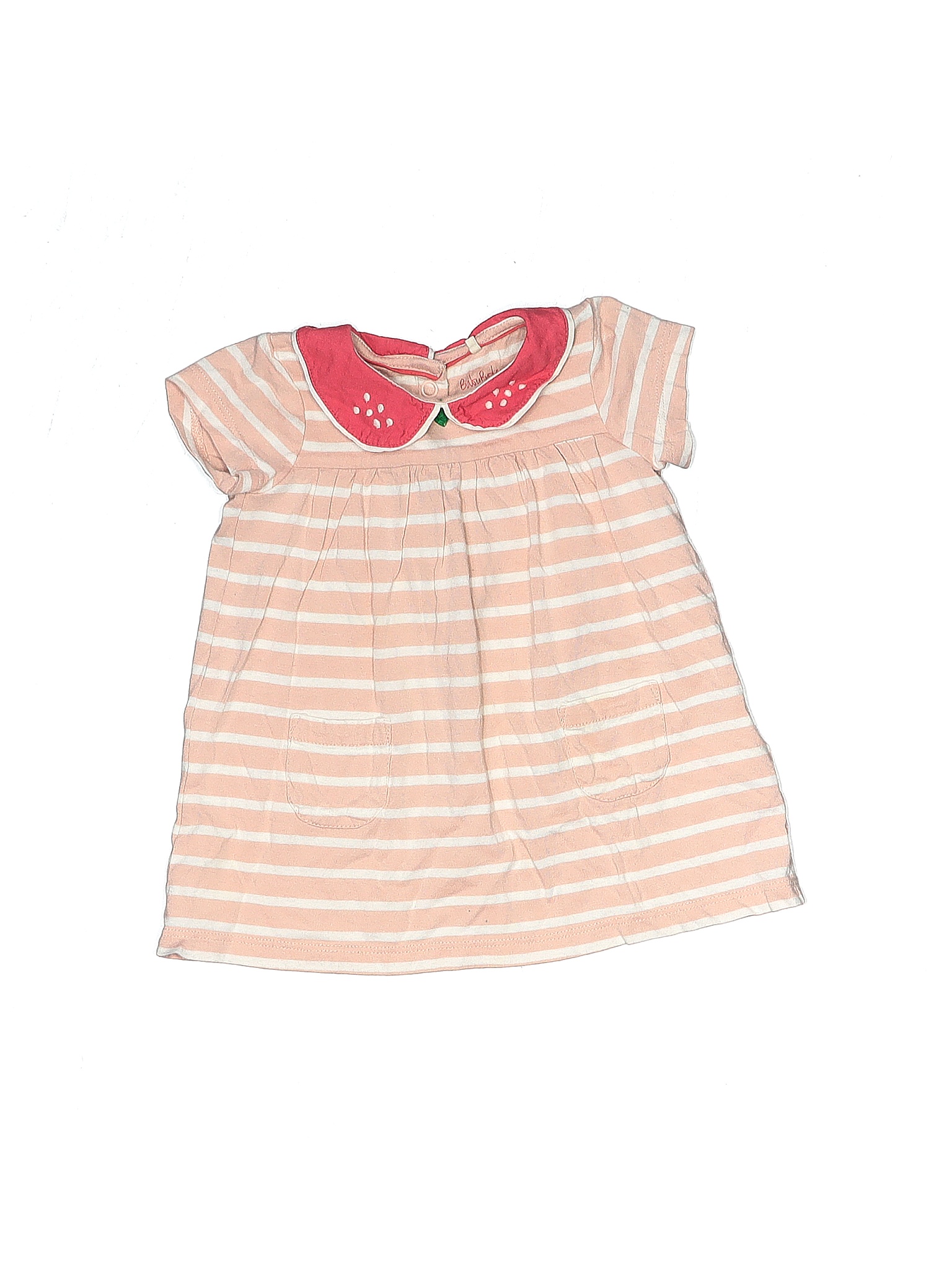 Baby Boden Stripes Pink Dress Size 3-6 mo - 61% off | thredUP