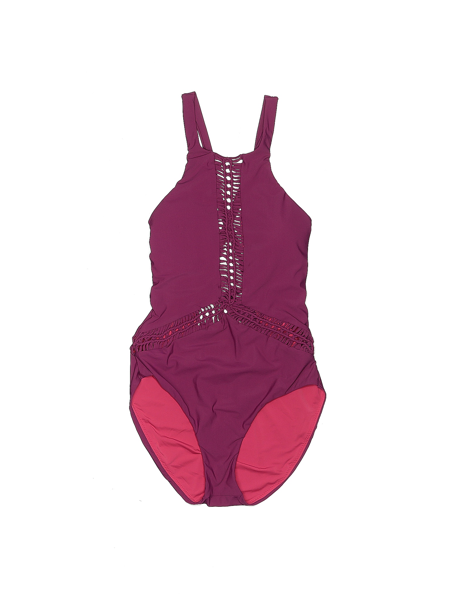 Red Carter Solid Pink One Piece Swimsuit Size S - 69% off | ThredUp