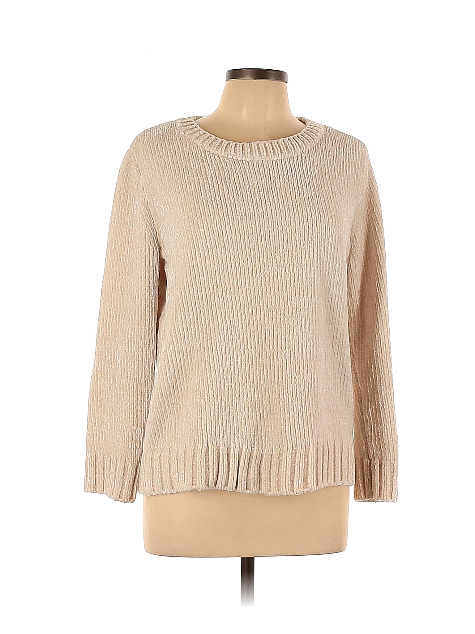 Orvis 100% Polyester Solid Tan Ivory Pullover Sweater Size M - 76% off ...