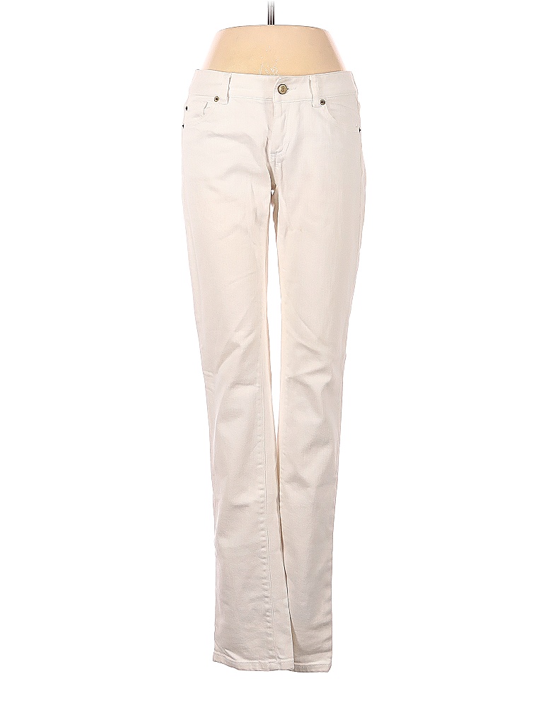 Lilly Pulitzer Solid Ivory Jeans Size 2 - 81% off | thredUP