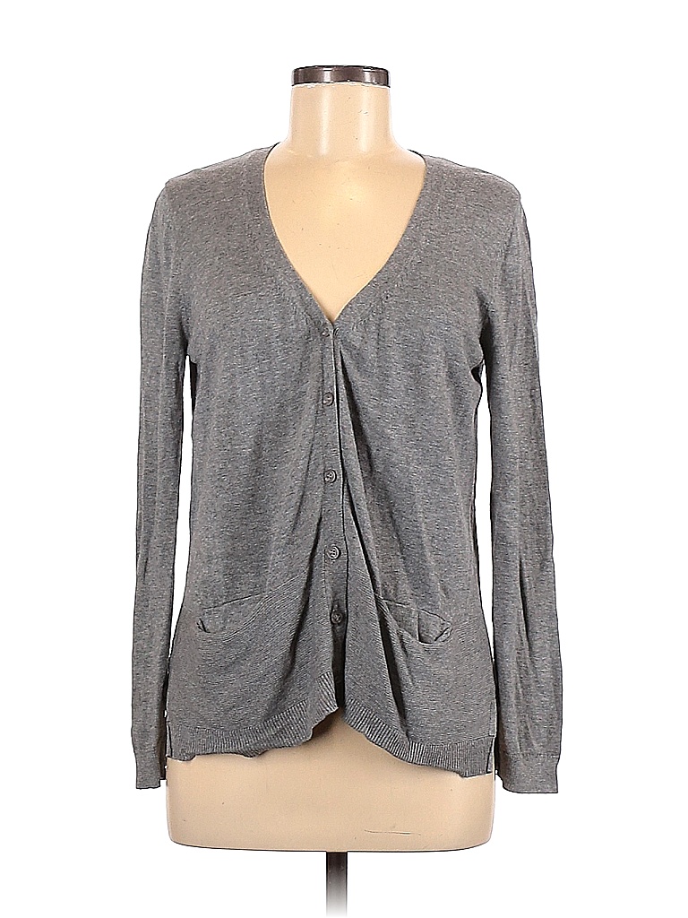 Cable & Gauge Gray Cardigan Size M - 83% off | thredUP