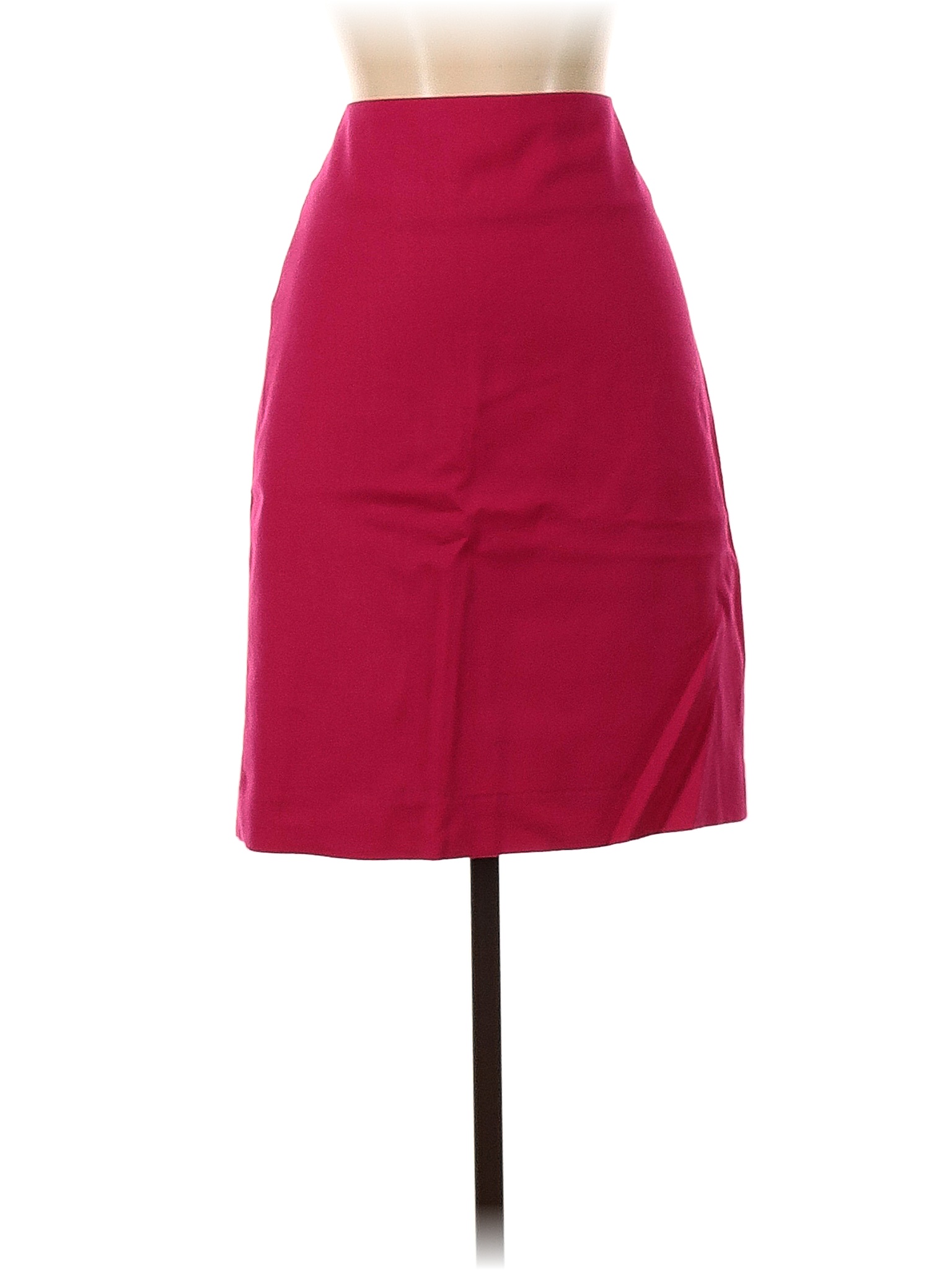 Talbots Solid Red Pink Wool Skirt Size 2 - 91% off | thredUP