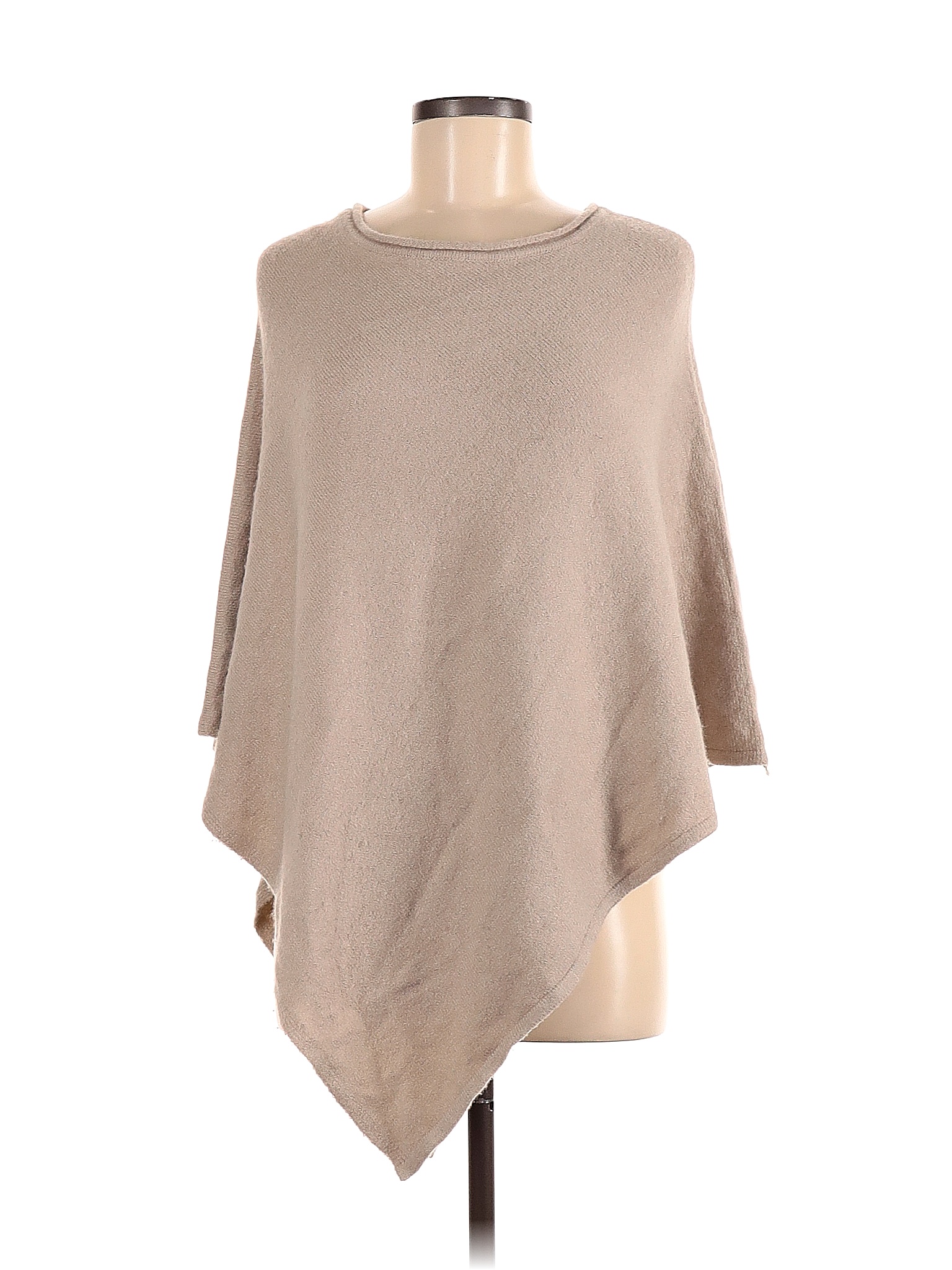 TABITHA WEBB TJX Solid Tan Poncho One Size - 64% off | thredUP