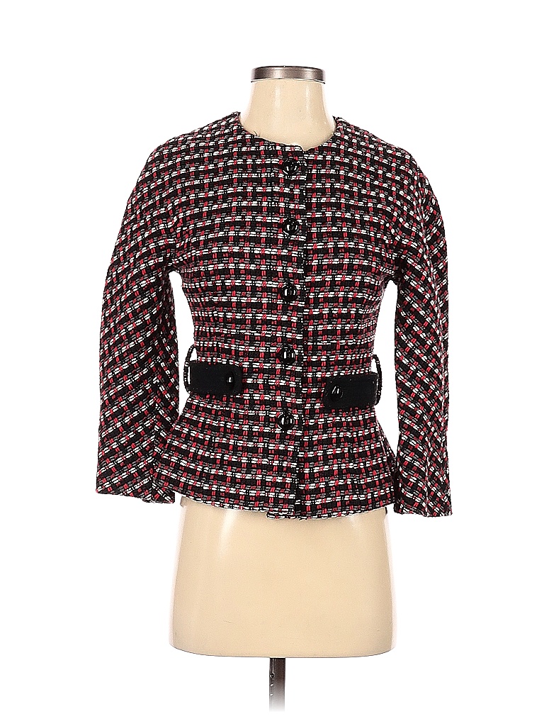 W by Worth Multi Color Red Jacket Size 0 - 90% off | thredUP
