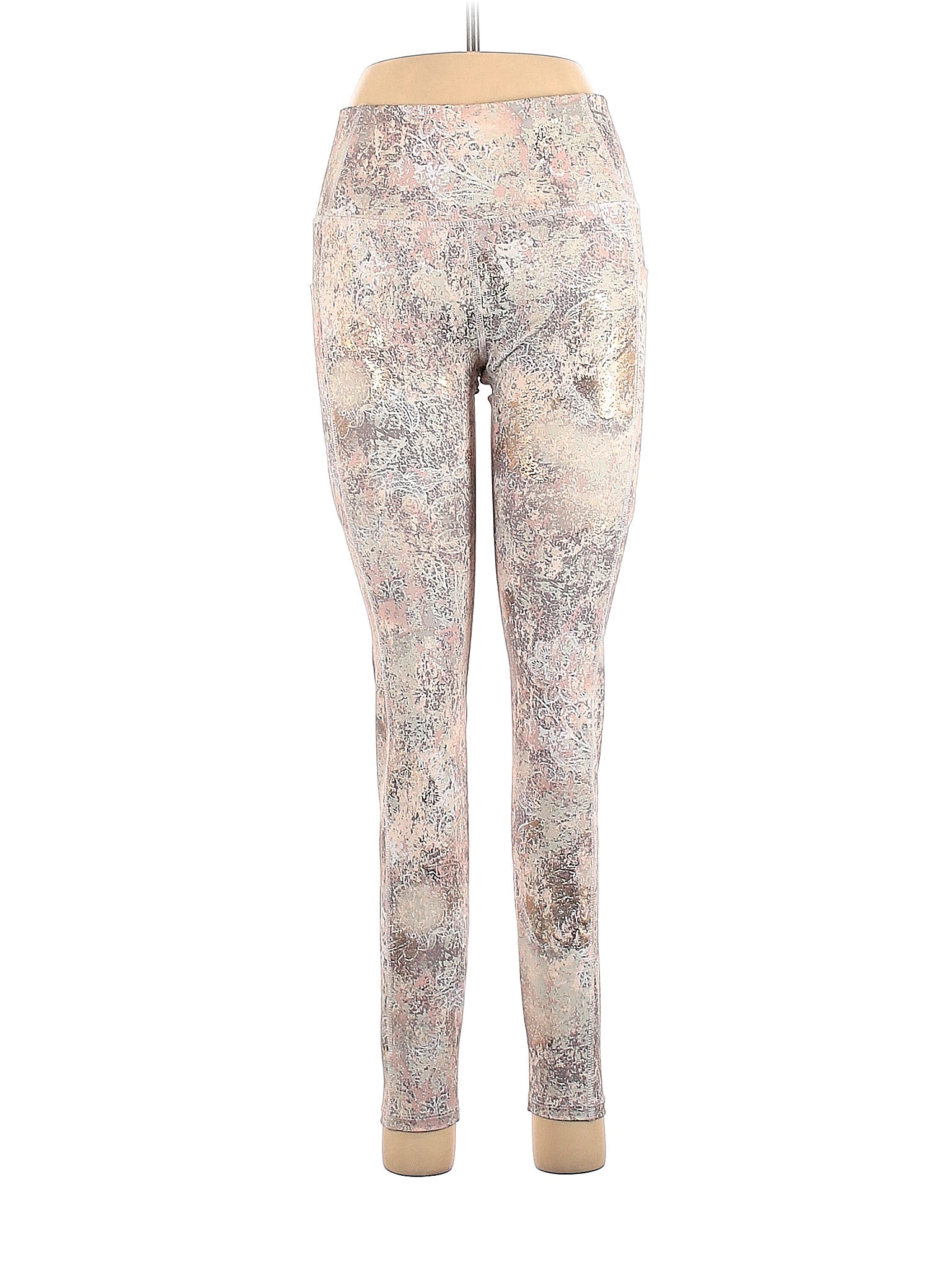 Apana Multi Color Tan Active Pants Size M - 81% off | thredUP