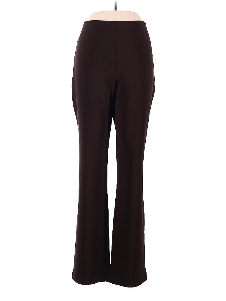 Classiques Entier Solid Brown Casual Pants Size M - 86% off | thredUP