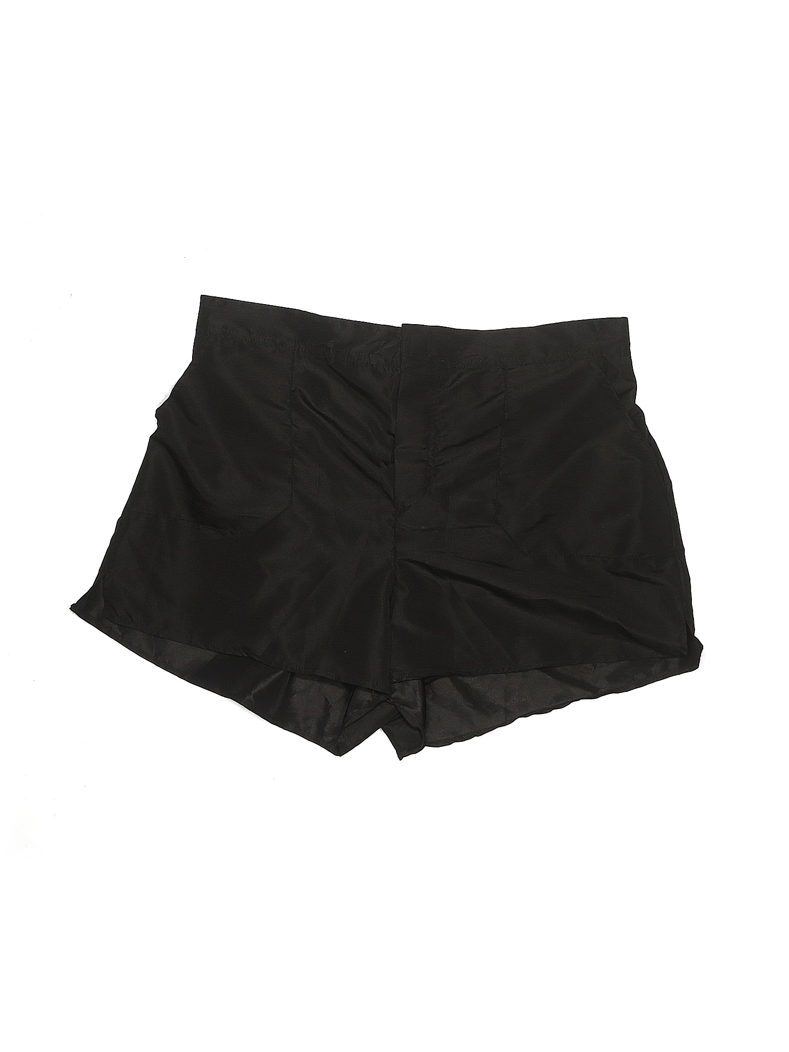 Swimsuits For All 100 Polyester Solid Black Swimsuit Bottoms Size 18