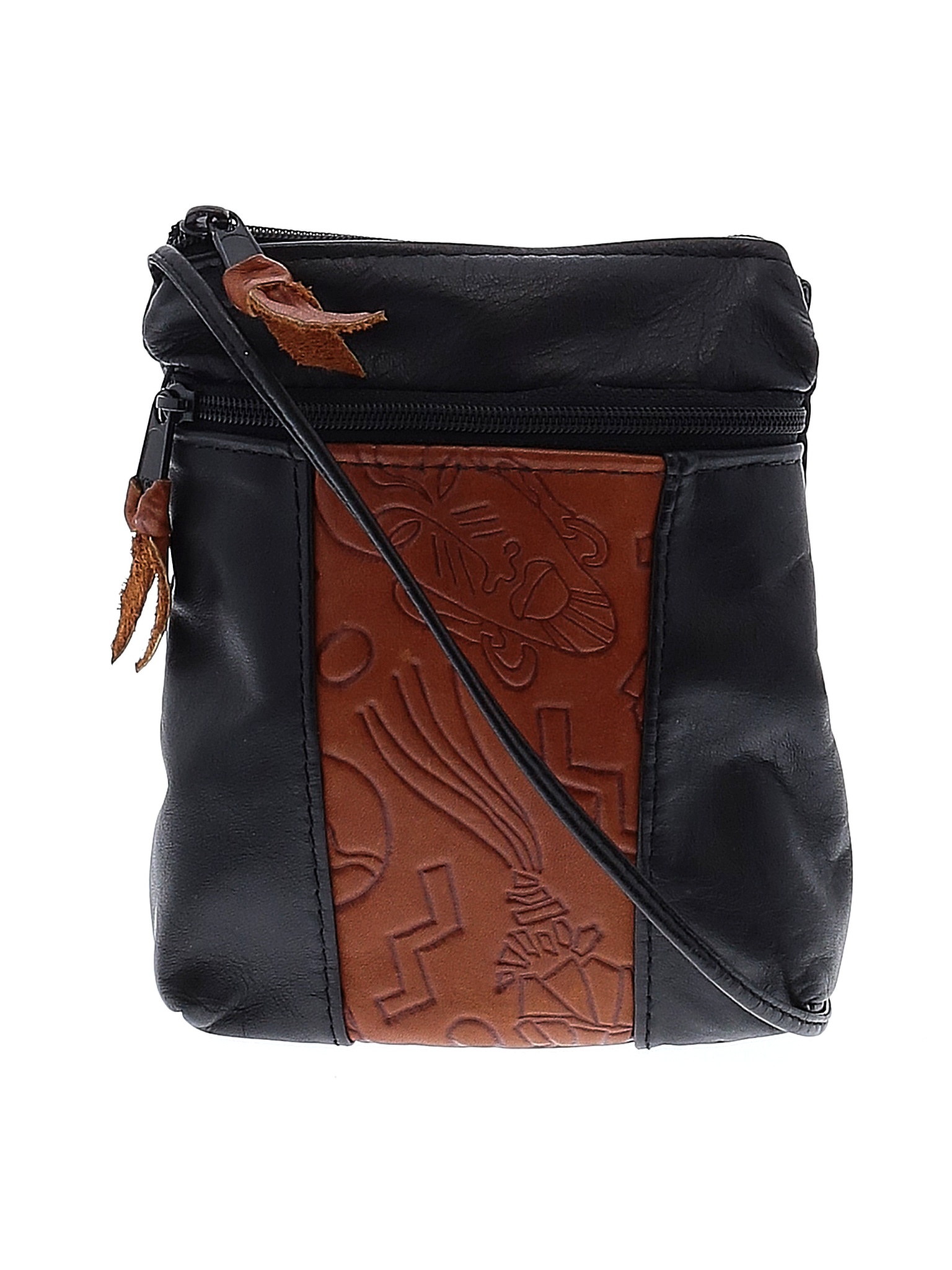 Assorted Brands Solid Black Crossbody Bag One Size - 75% off | thredUP