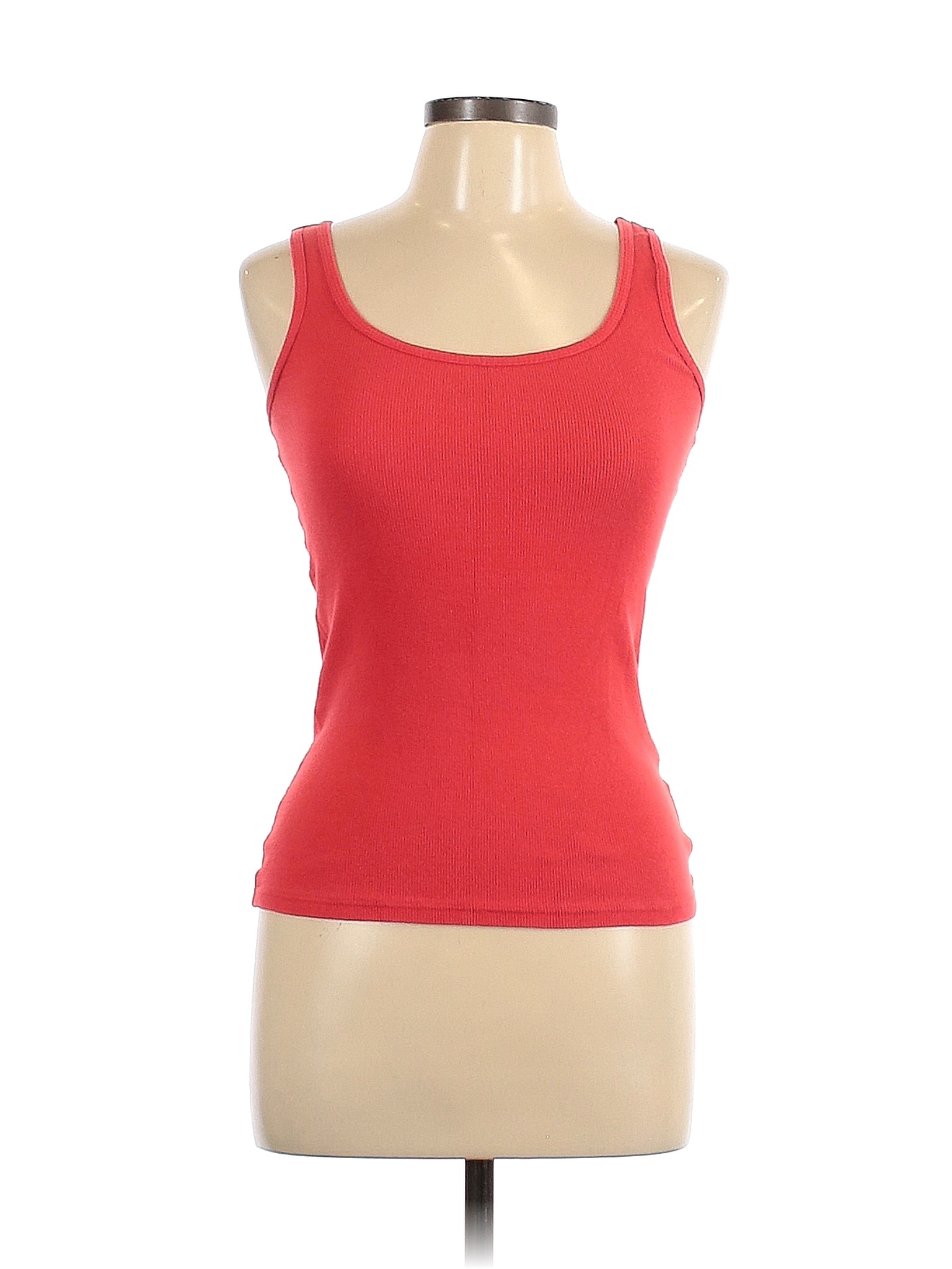 Faded Glory Colored Red Tank Top Size L - 53% off | thredUP