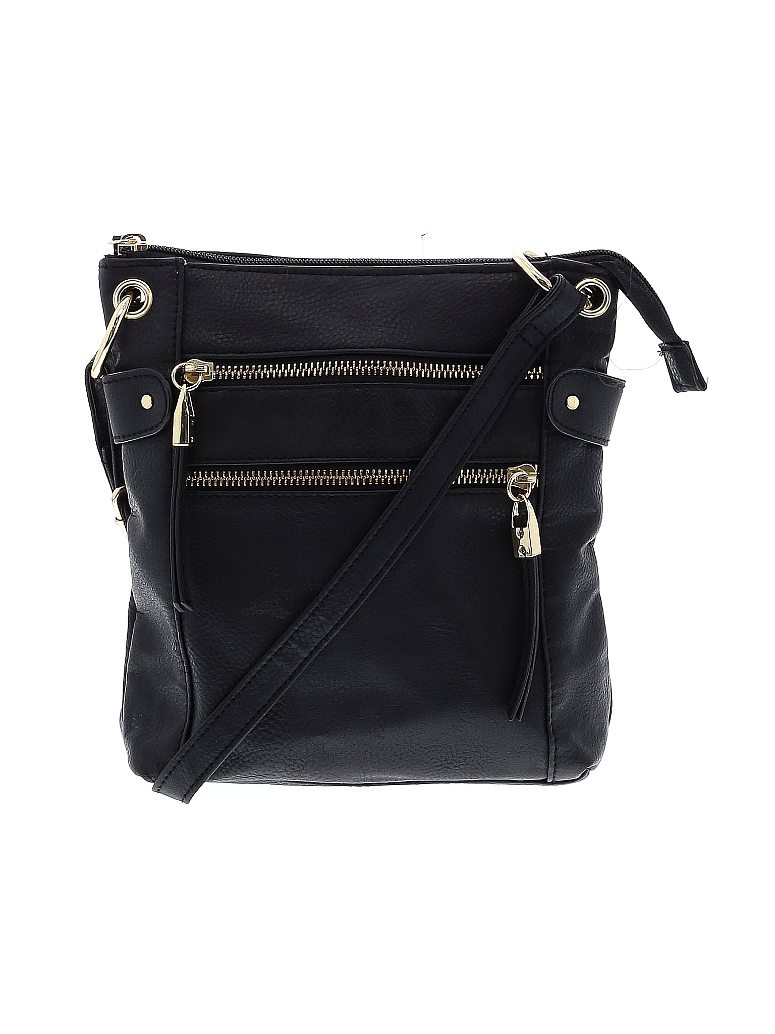 Walmart Solid Black Crossbody Bag One Size - 62% off | thredUP