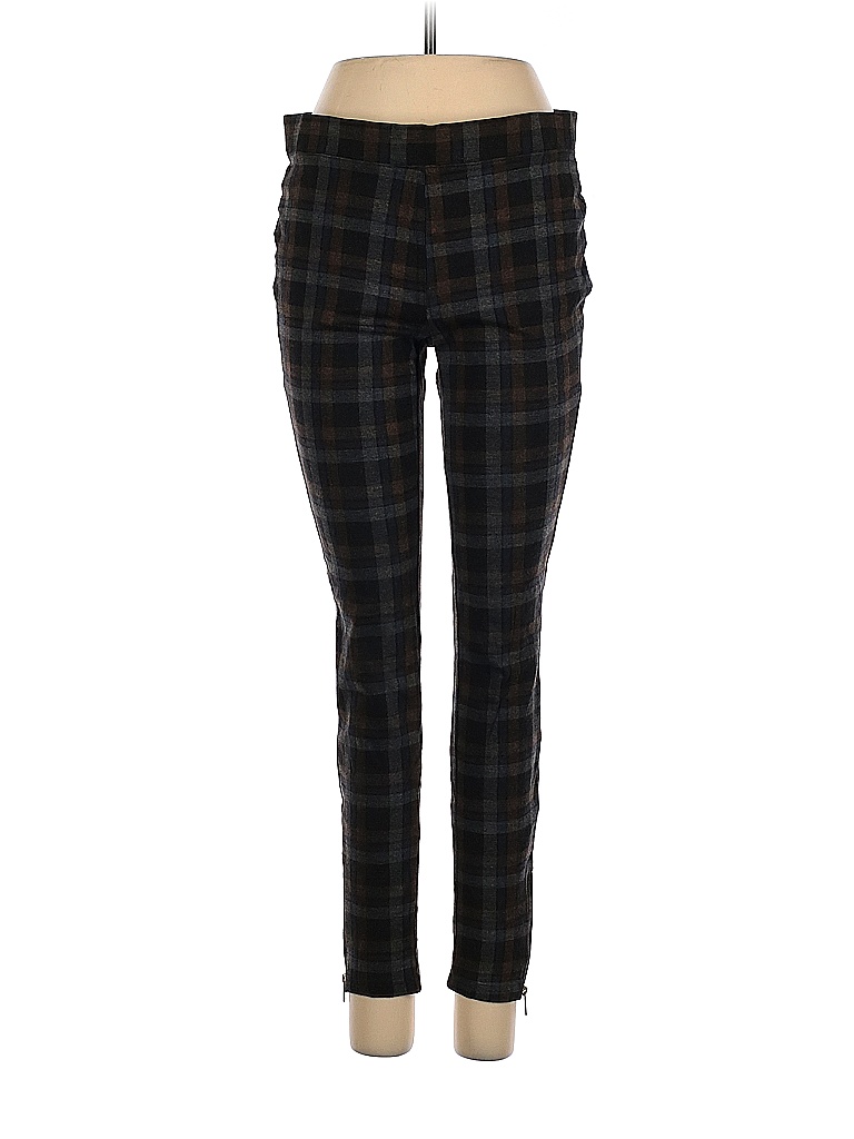 IMAN Plaid Black Brown Leggings Size S - 74% off | thredUP