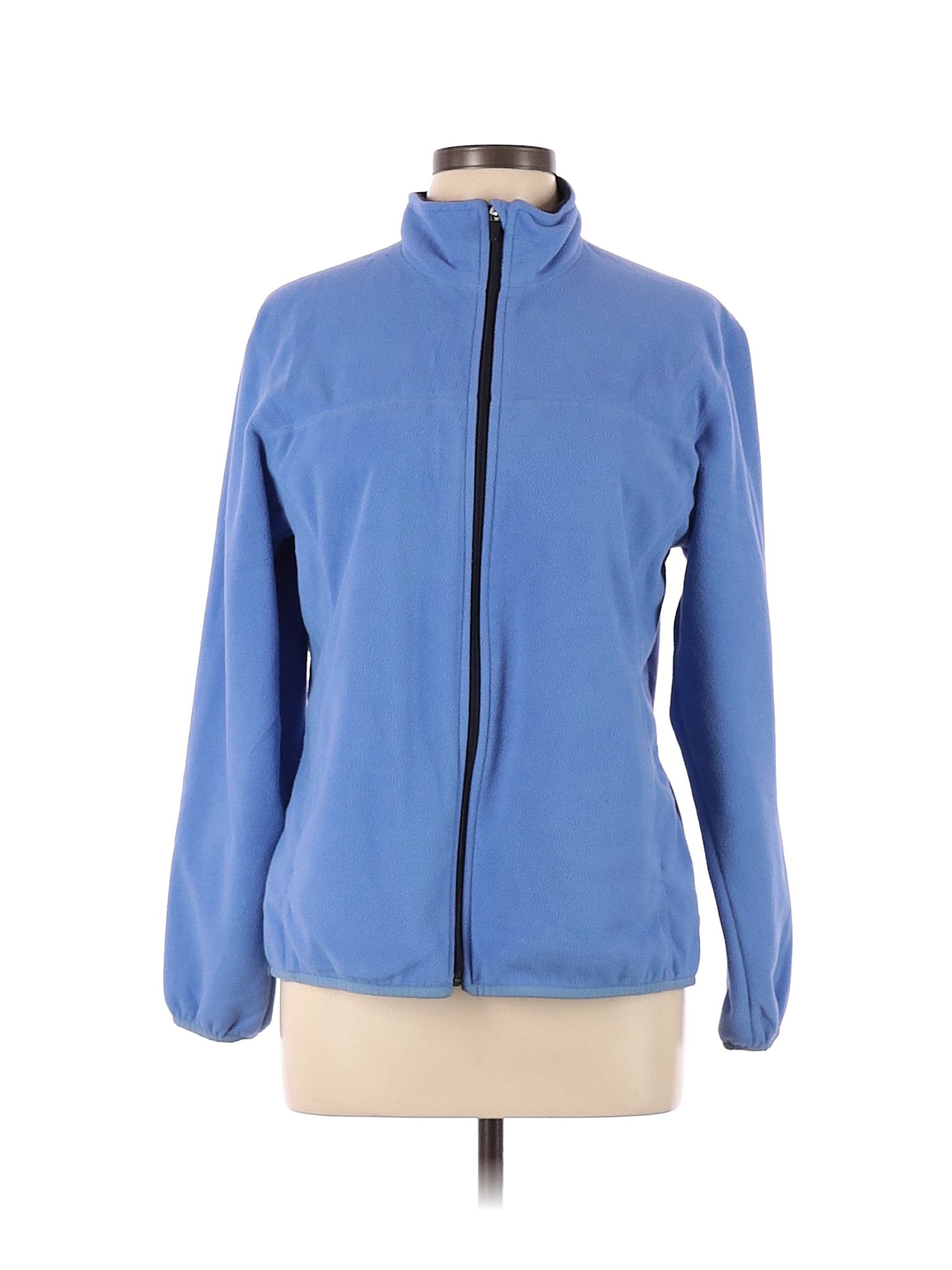 Lands' End 100% Polyester Solid Blue Fleece Size 10 - 12 - 78% off ...