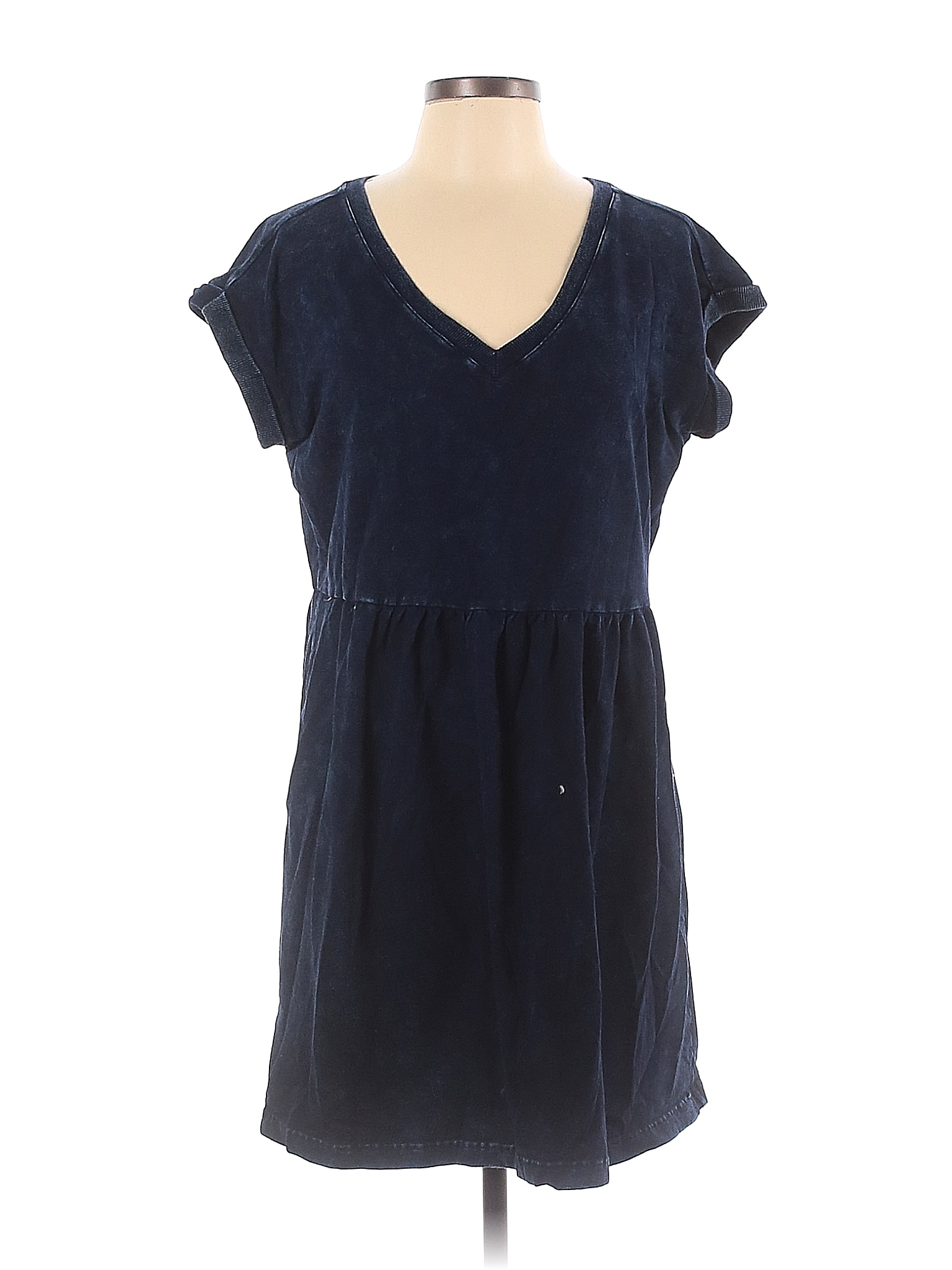Jane and Delancey Solid Navy Blue Casual Dress Size L - 70% off | thredUP