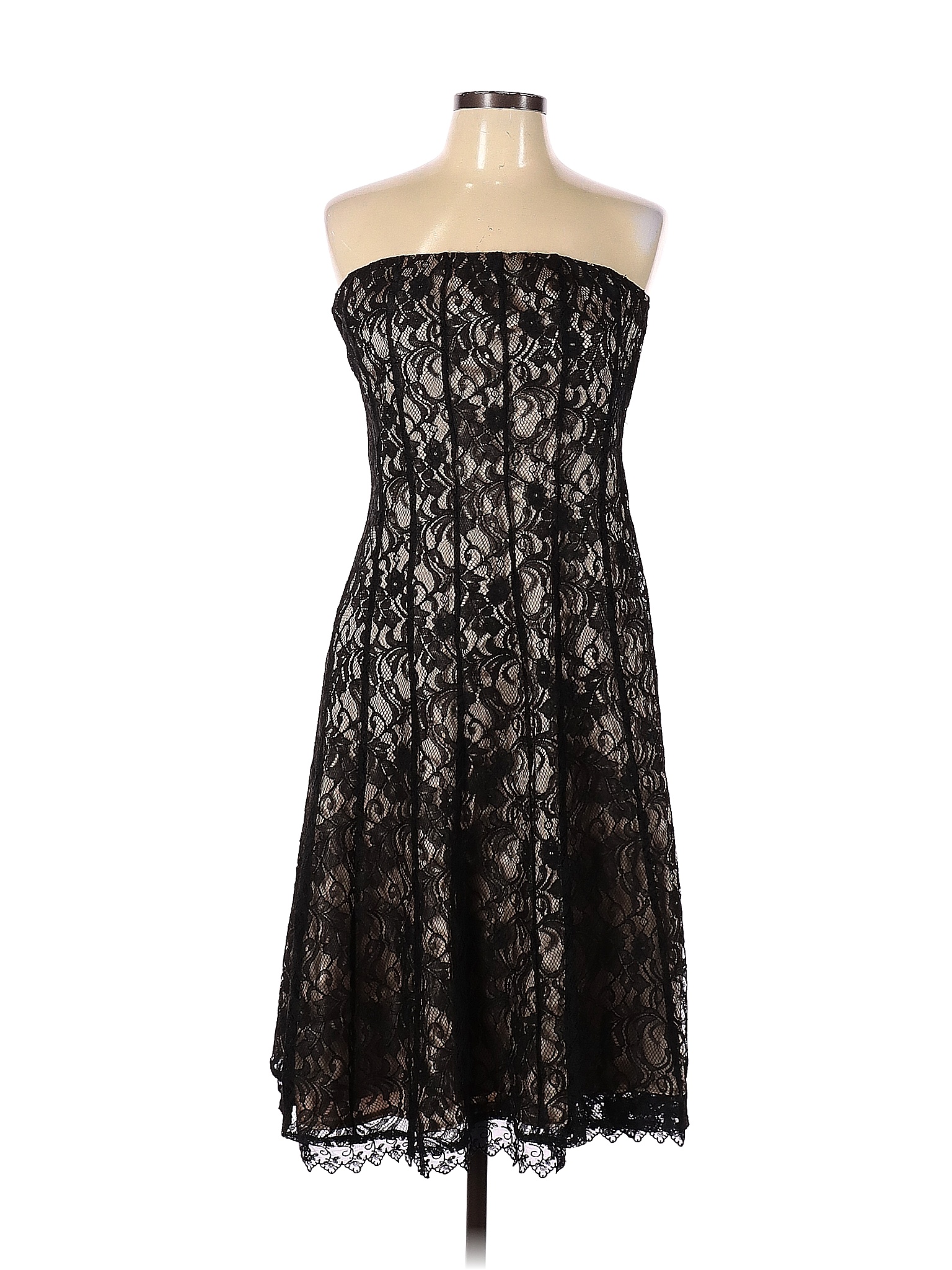 White House Black Market 100% Polyester Black Cocktail Dress Size 10 - 79% off | ThredUp