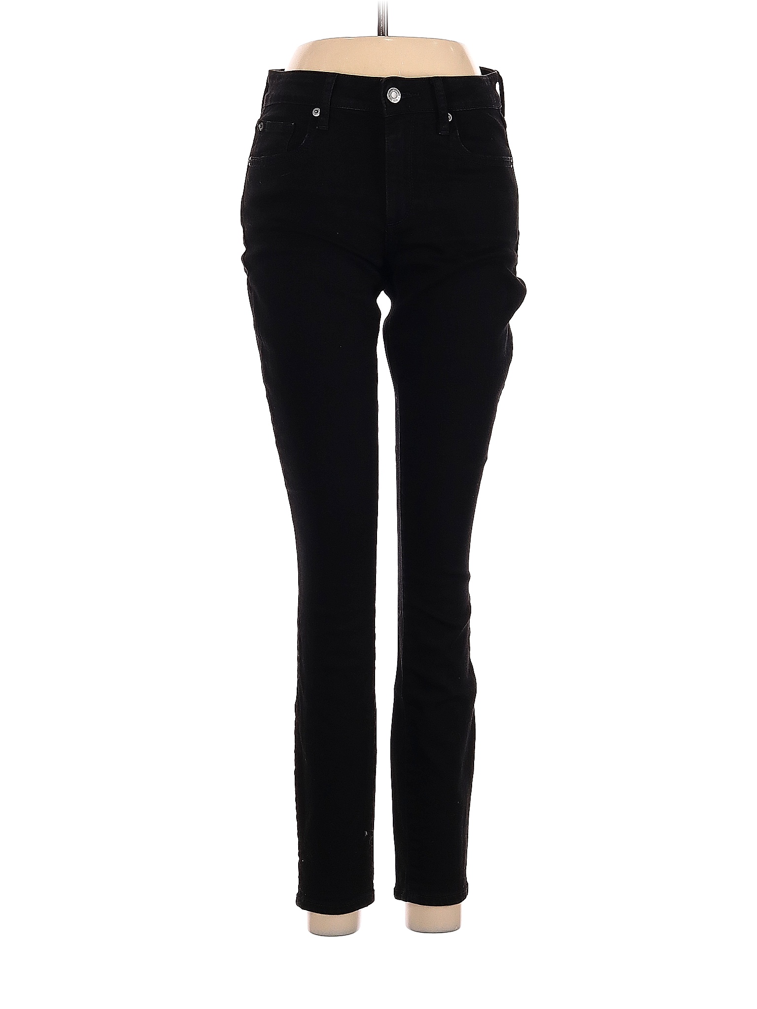 Gap Solid Black Jeans 27 Waist - 90% off | thredUP