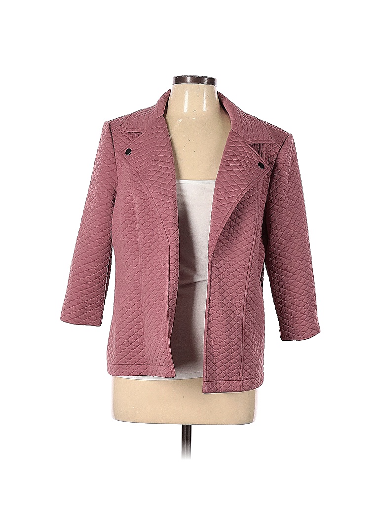 North Style Solid Colored Pink Jacket Size L 76 Off Thredup