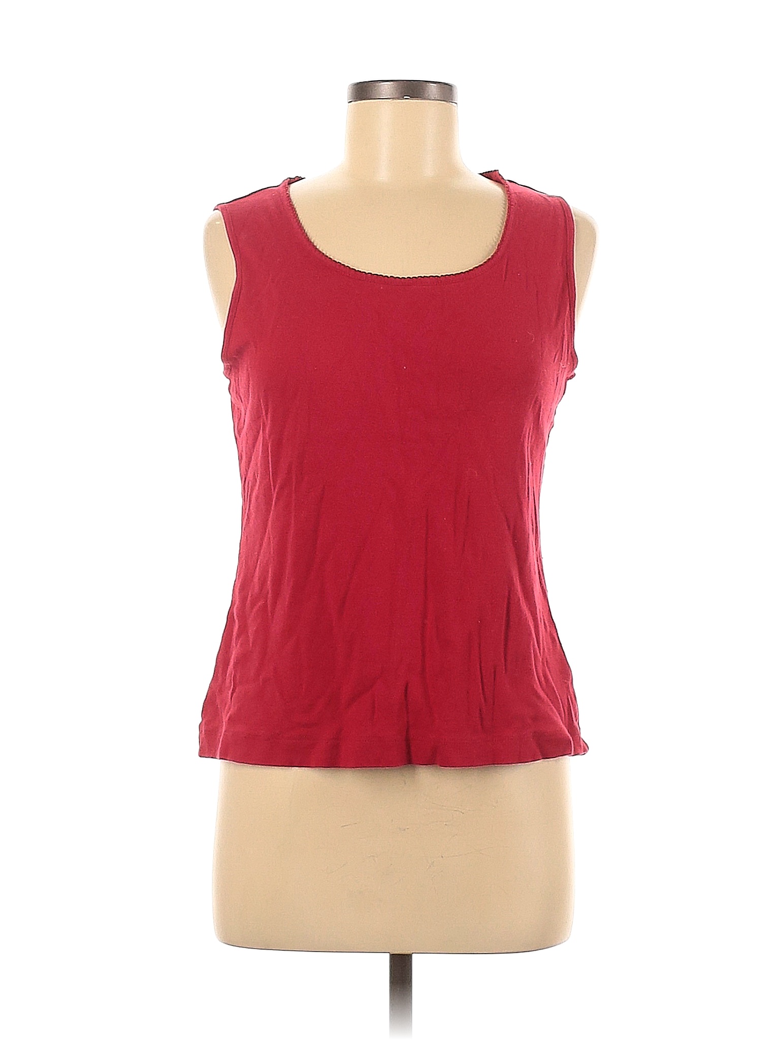 White Stag 100% Cotton Solid Red Tank Top Size M - 53% off | thredUP