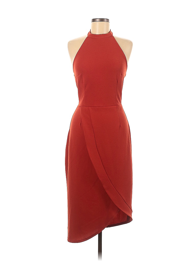 ModCloth Solid Colored Orange Casual Dress Size M - 59% off | thredUP