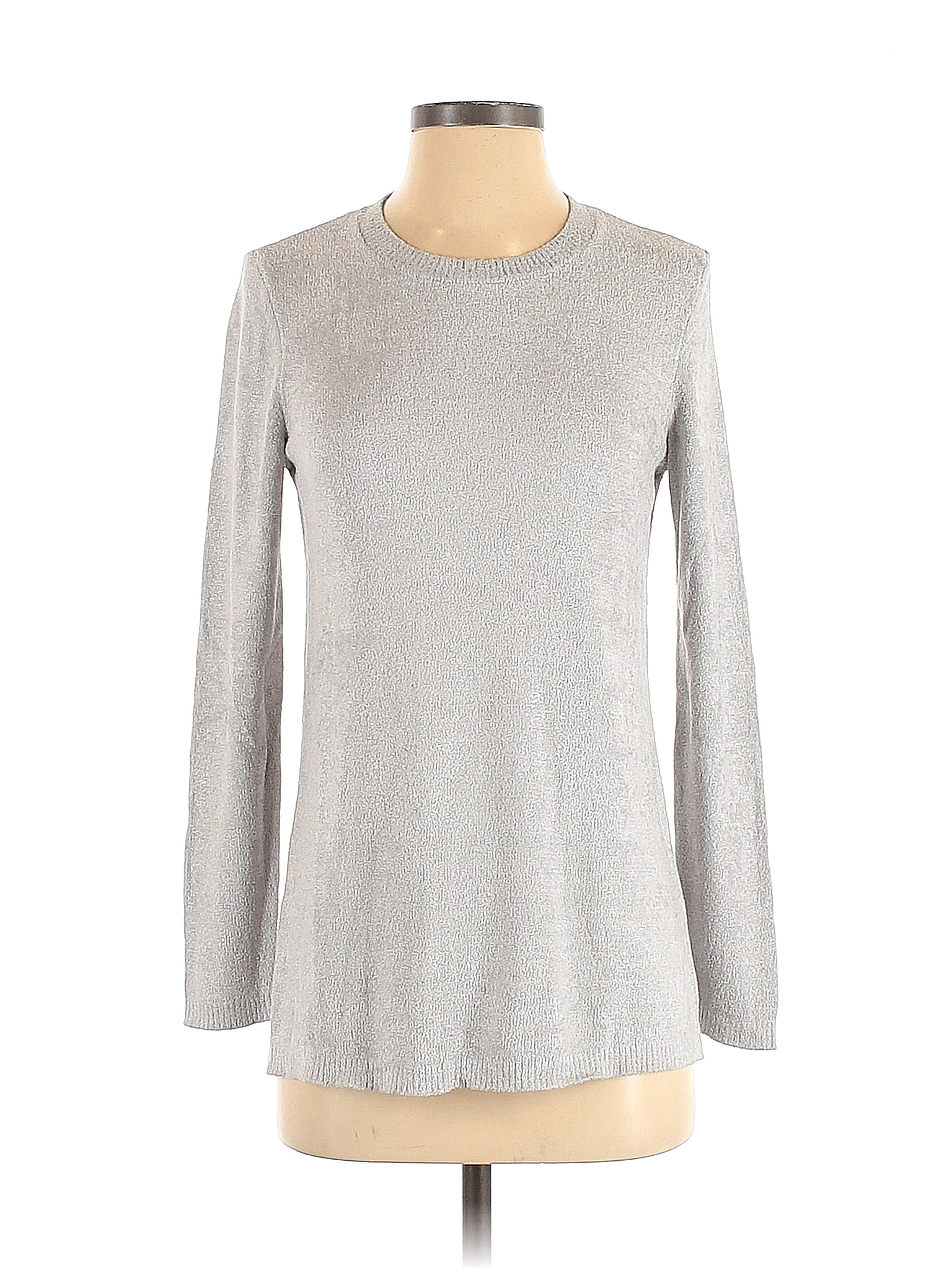 J Jill Solid Gray Pullover Sweater Size Xs 74 Off Thredup