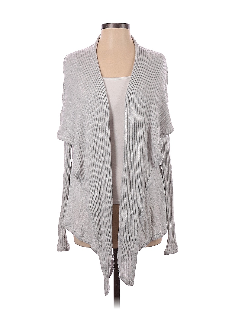 Market and Spruce Solid Color Block Gray Cardigan Size S - 84% off ...