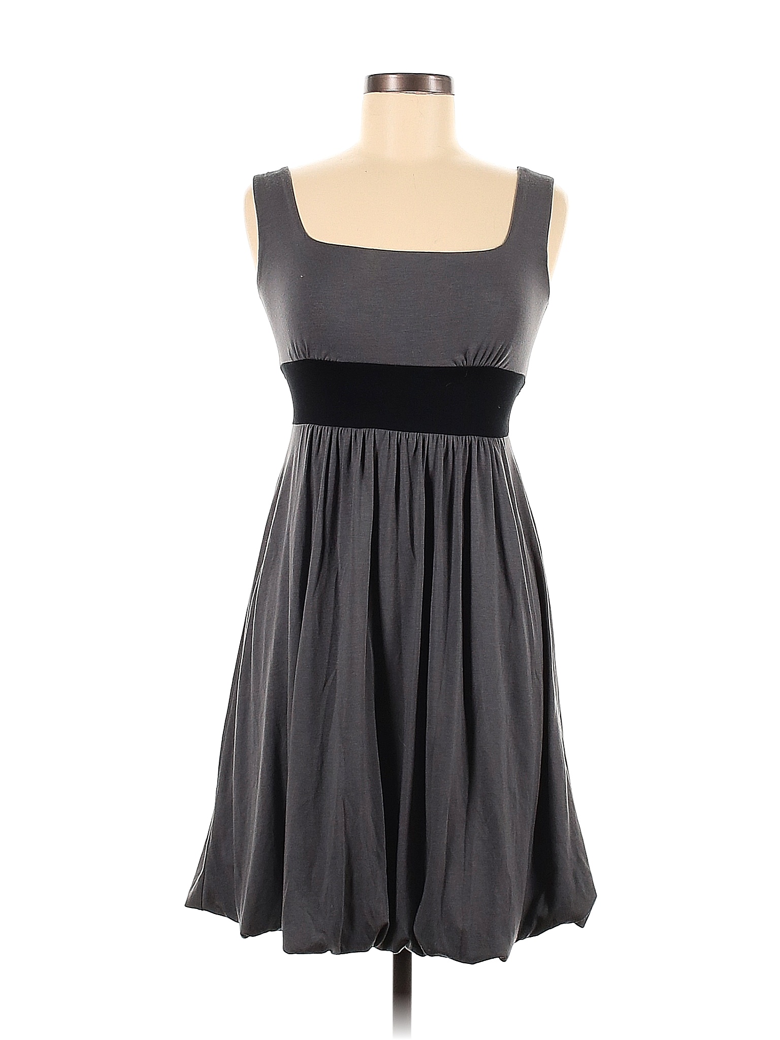 Mandee Solid Color Block Gray Casual Dress Size M - 78% off | thredUP