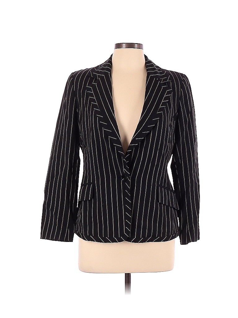 Dana Buchman 100% Wool Black Wool Blazer Size 10 - 84% off | thredUP