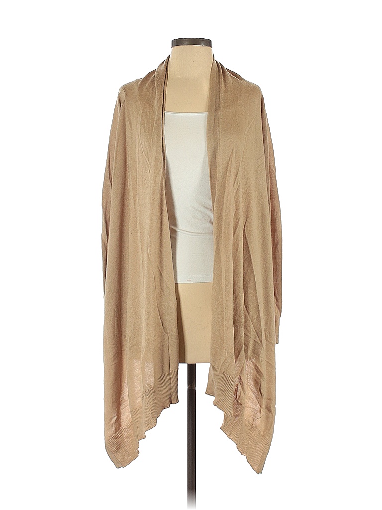 Cejon 100% Acrylic Tan Cardigan Size S - 87% off | thredUP