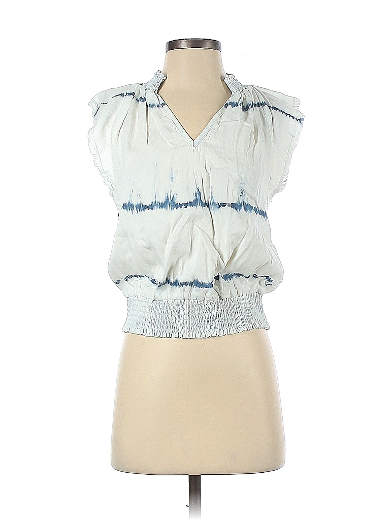 Bella Dahl White Short Sleeve Blouse Size S - 77% off | thredUP